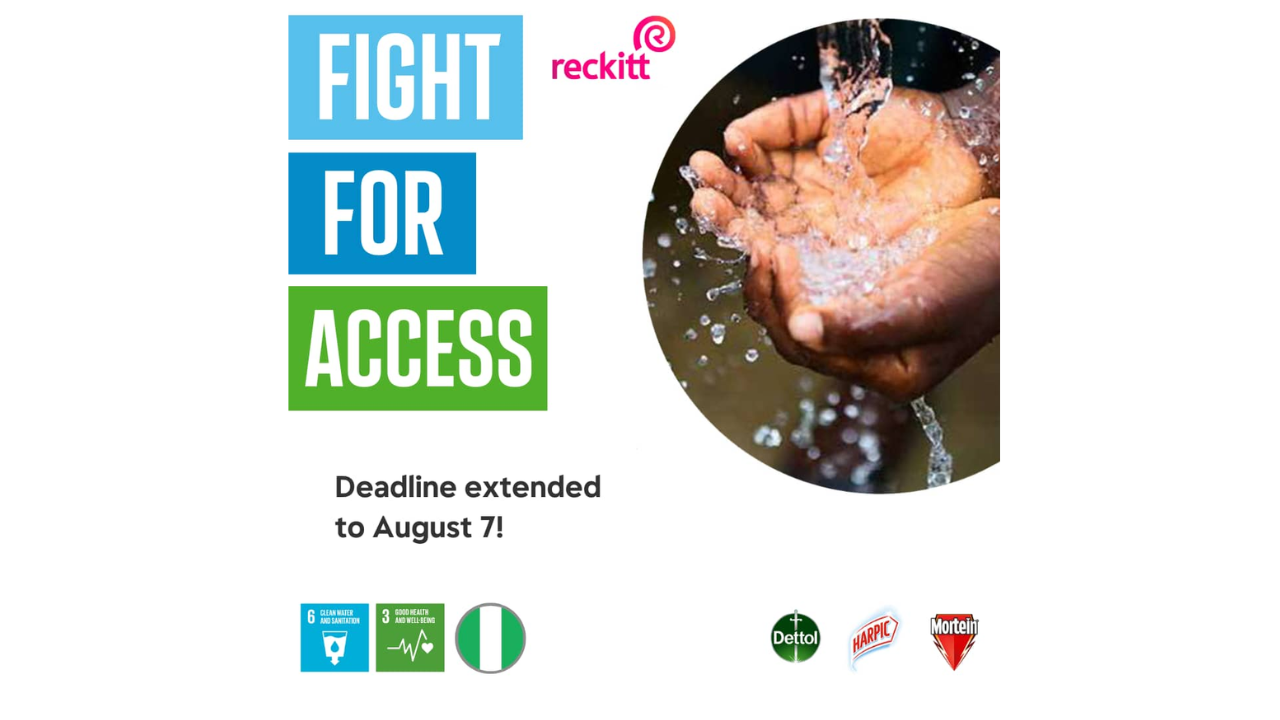 Reckitt Nigeria Launches WASH Accelerator Programme - Impact Watch Network